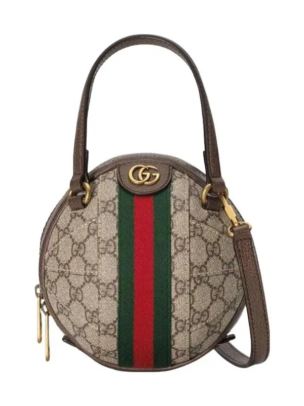 Gucci Ophidia Gg Mini Bag - Beige/ebony