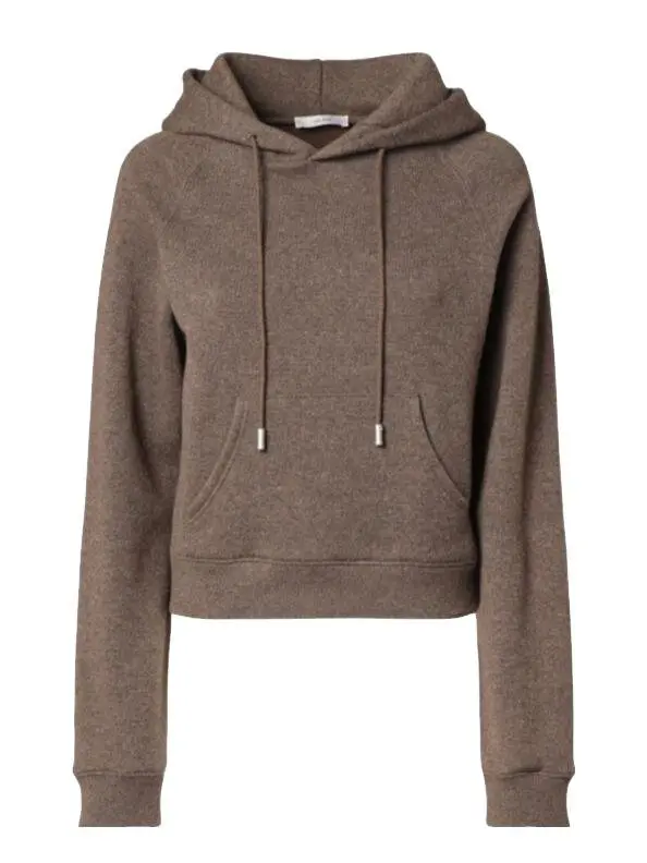 THE ROW Long-sleeved Hooded Hoodie - Brown