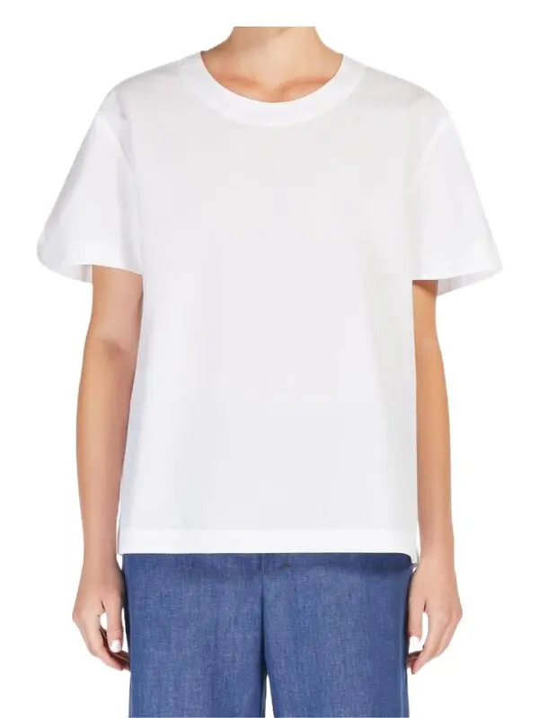 Max Mara Dahlia Crewneck T-shirt - Optical White