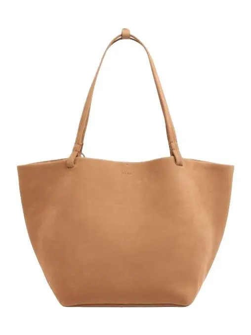 THE ROW Leather Tote Bag - Brown