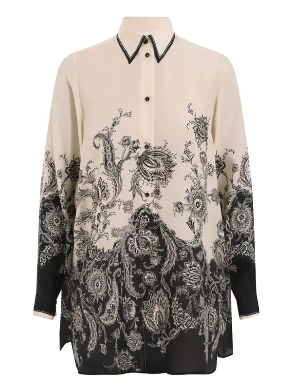 Zimmermann Rhiannon Relaxed Shirt - Nude