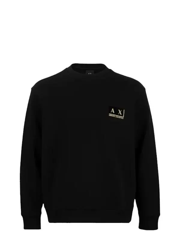 Armani Exchange Crew Neck Sweatshirt - Black