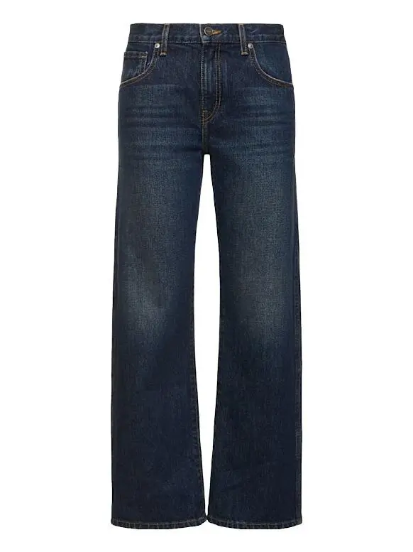 Khaite Mid-rise Jeans - Black