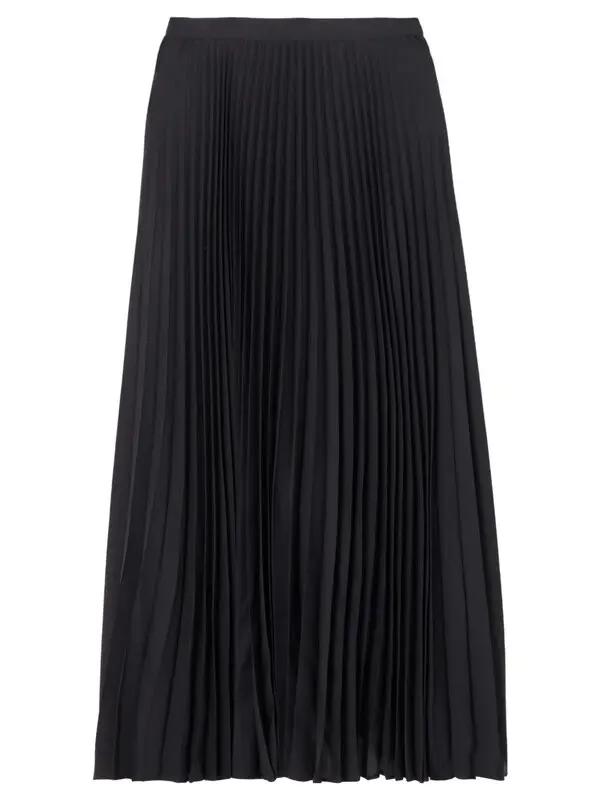 Wardrobe.NYC Pleated Midi Dress - Black