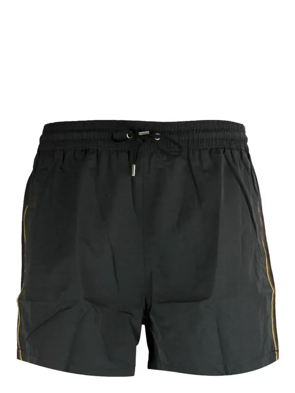 Paul Smith Side Stripe Swim Shorts - Black