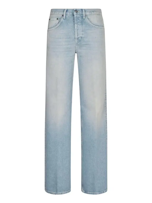 DONDUP Wide Leg Jeans - Gray