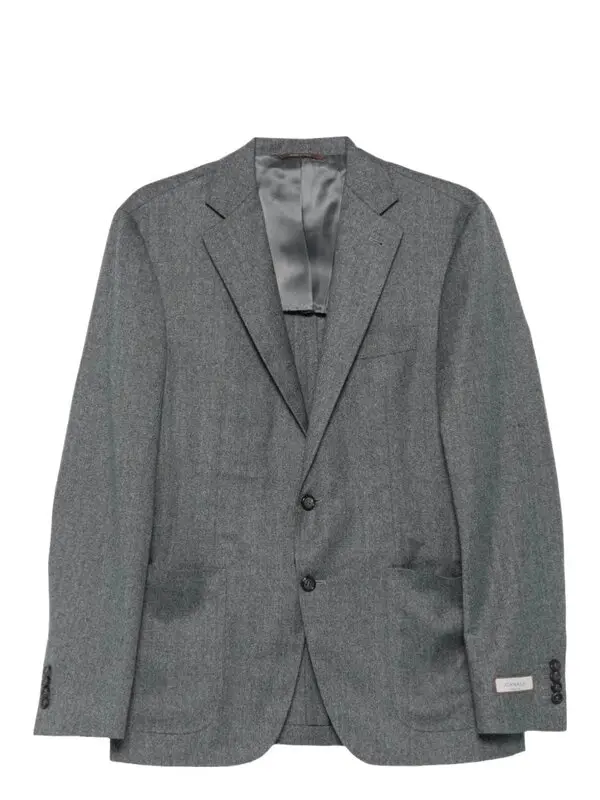 Canali Two-button Blazer - Gray