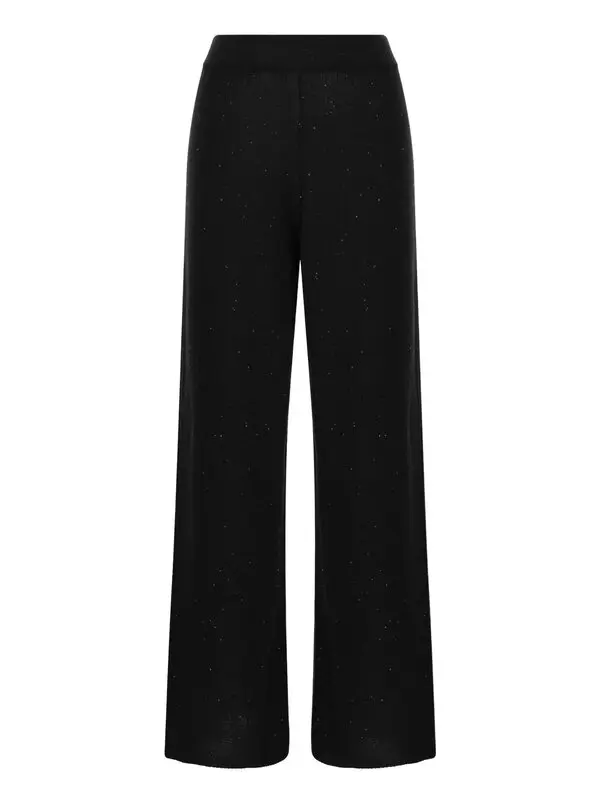 Fabiana Filippi Sequin Embellished Trousers - Black