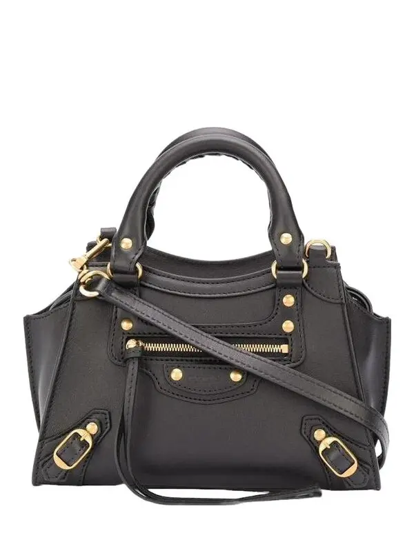 Balenciaga Neo Classic Mini Top Handle Tote Bag - Black