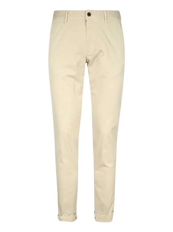 Incotex Casual Pants With Belt Loops - Nude
