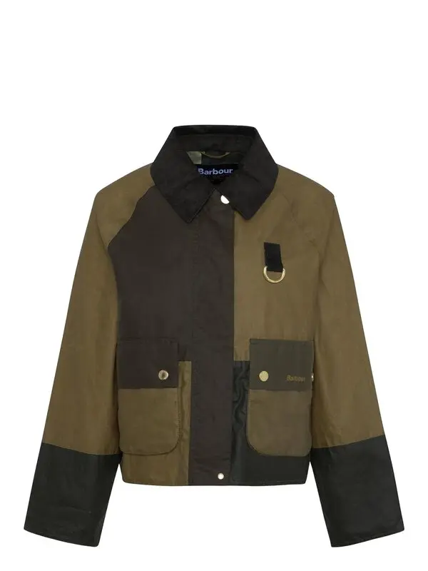 Barbour Liza Waxed Short Jacket - Black