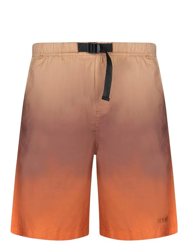 MSGM Gradient Effect Bermuda Shorts - Pink