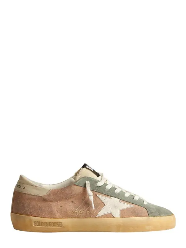 GOLDEN GOOSE Super-star Suede Sneakers - Nude
