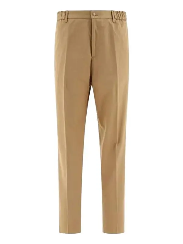 Tagliatore Belt-loop Casual Pants - Warm Sand
