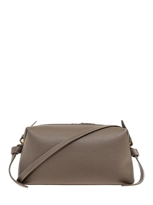 Yuzefi Brioche Pouch Tote Bag - Brown