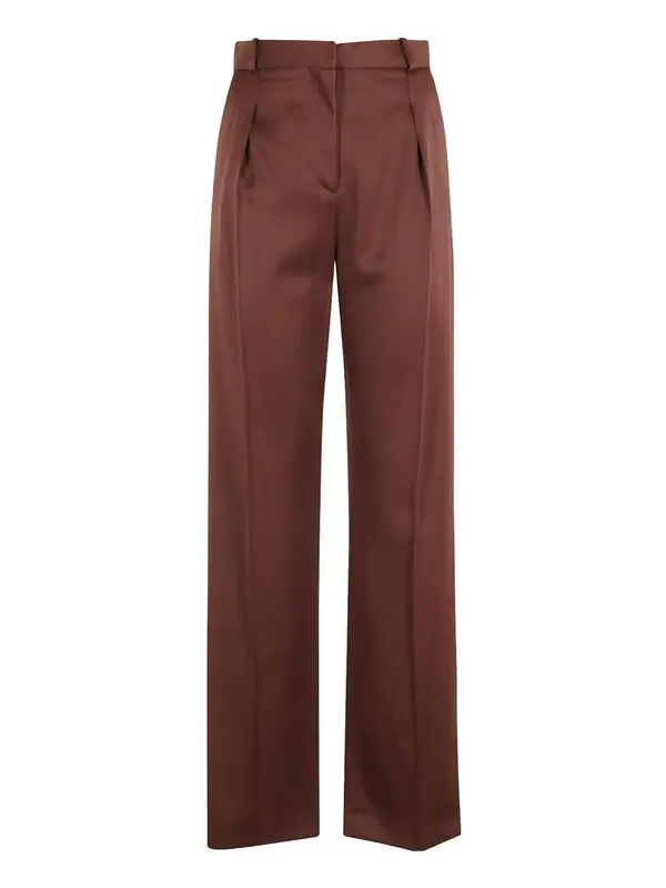 Loulou De Saison Garbo Straight-leg Pants - Red