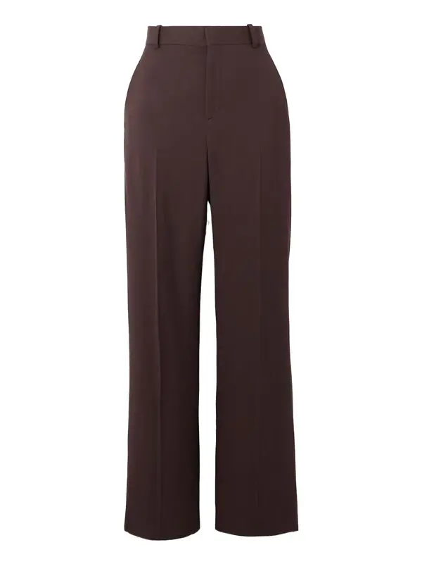 Wardrobe.NYC Straight-leg Tailored Trousers - Black