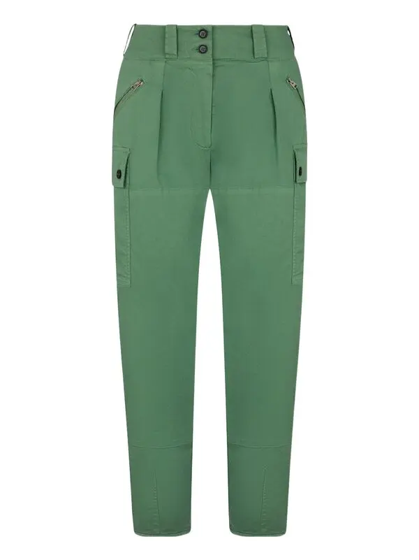 TOM FORD Cropped Cargo Pants - Green