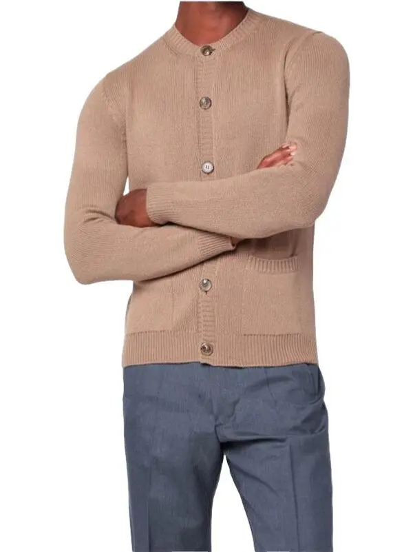 Prada Cashmere Cardigan - Camel Brown