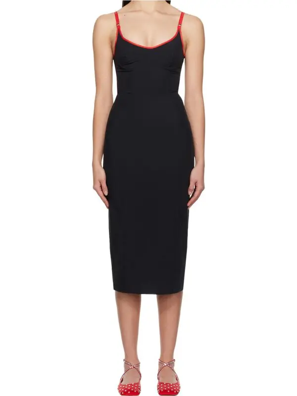 Paris Georgia Sweetheart Neckline Sheath Dress - Black