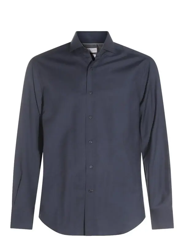 Brunello Cucinelli Curved Hem Shirt - C045
