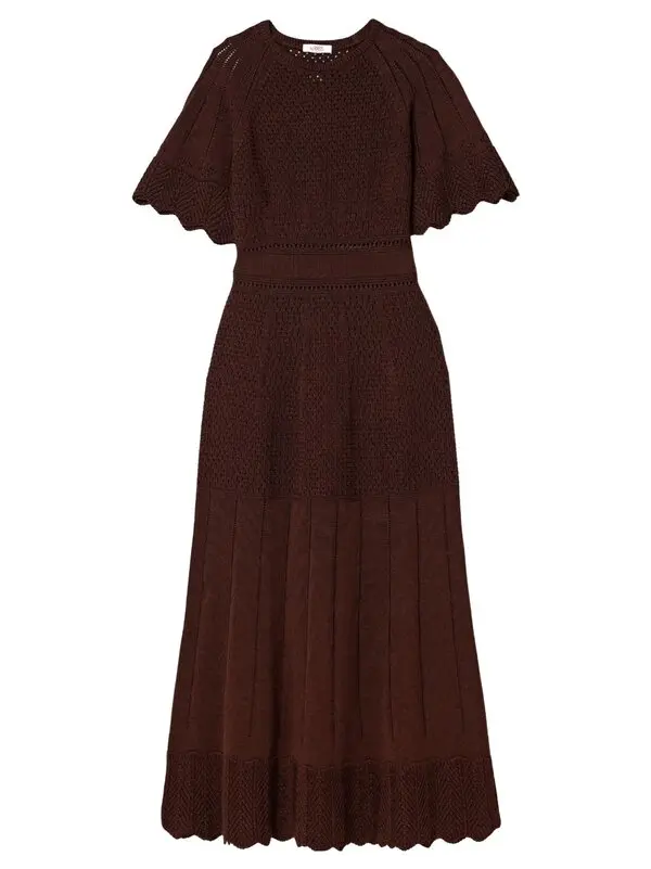 ERES Imaginaire Maxi Dress - Chocolate-colored