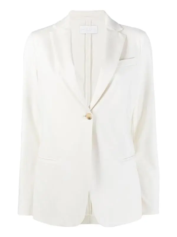 Fabiana Filippi Single-breasted Embellished Blazer - White
