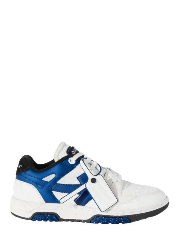Off-White Slim Out Of Office Colour-block Sneakers - White