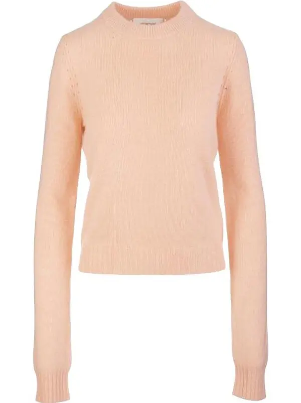 Sportmax Agitare Crewneck Knit Jumper - Nude