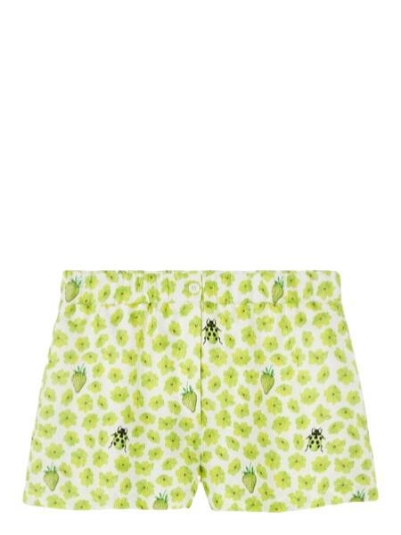 Versace Strawberry Garden Print Shorts - No