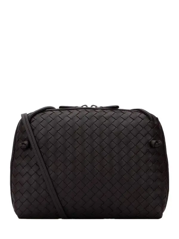 Bottega Veneta Woven Satchel Bag - Black