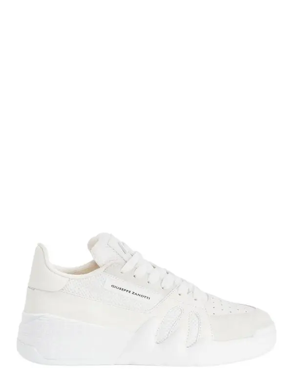 GIUSEPPE ZANOTTI Talon Lace-up Sneakers - White