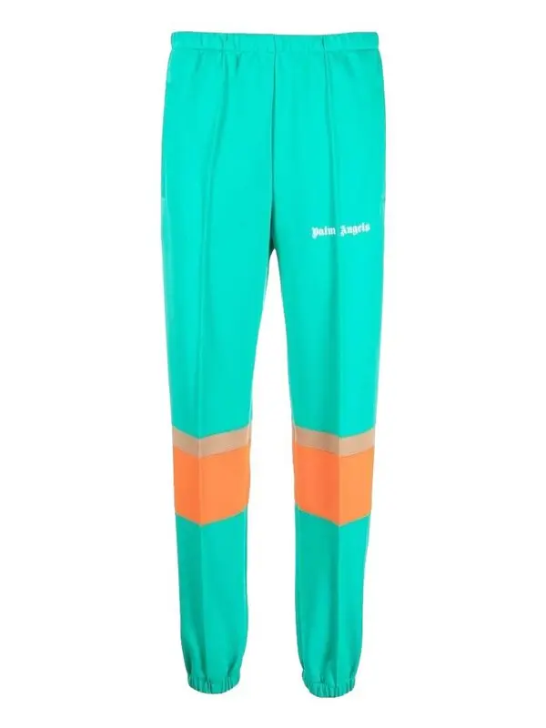 Palm Angels Color-block Track Pants - Blue