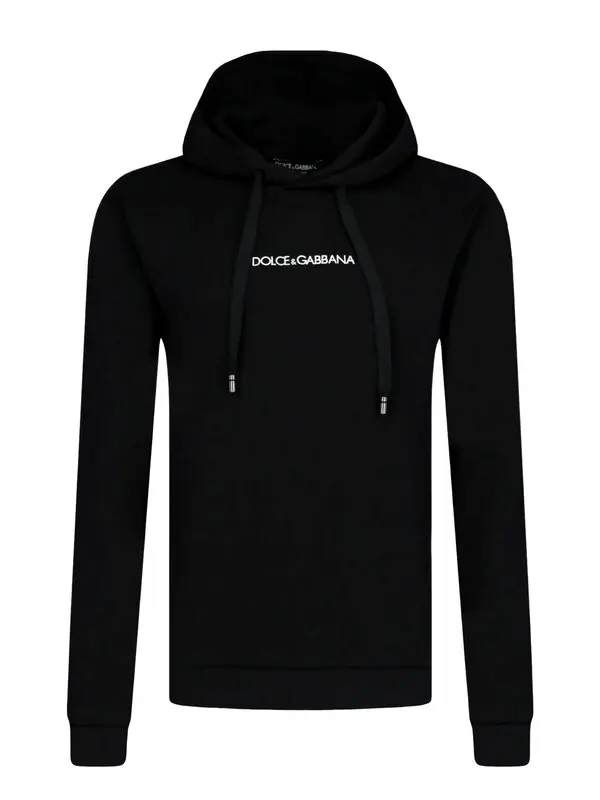 Dolce & Gabbana Logo Hoodie - Black