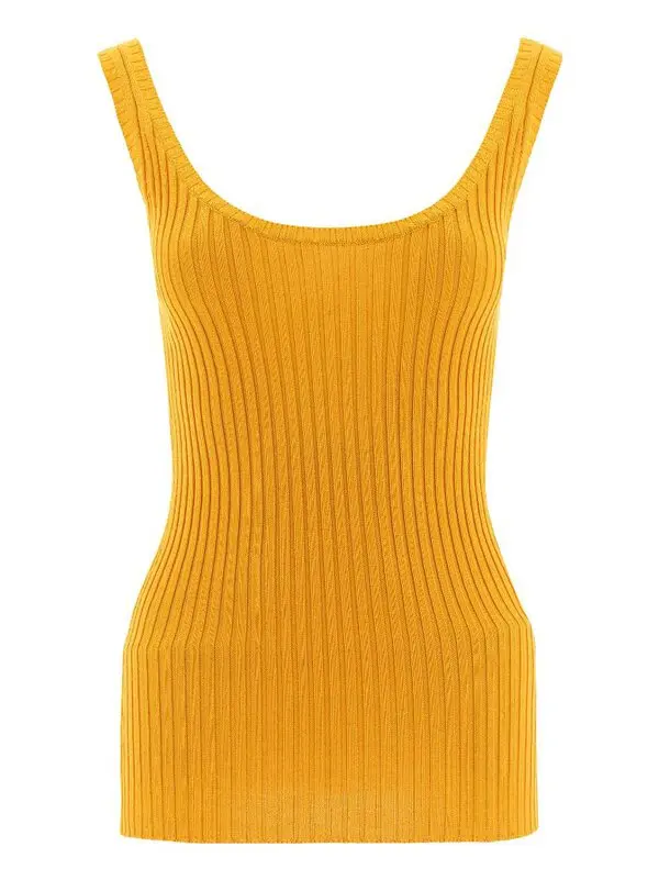 Chloé Ribbed Wool And Cashmere Vest - No