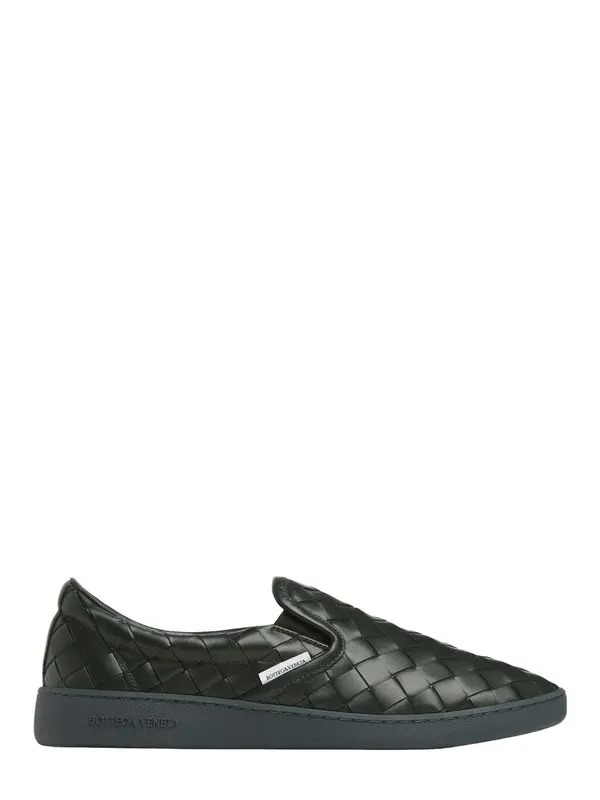 Bottega Veneta Sawyer Slip-on Sneakers - Dark Green