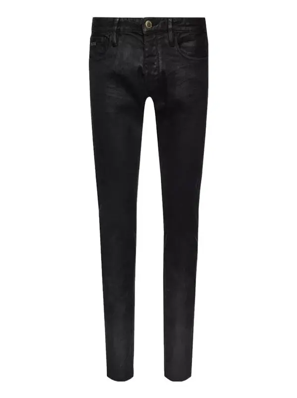 Emporio Armani Cotton Jeans - Black