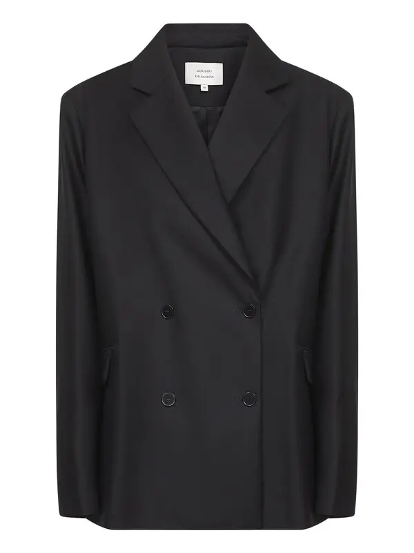 Loulou De Saison Donau Oversized Blazer - Black