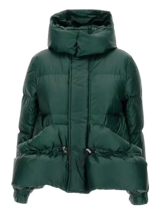 Sacai Hooded Puffer Jacket - Green
