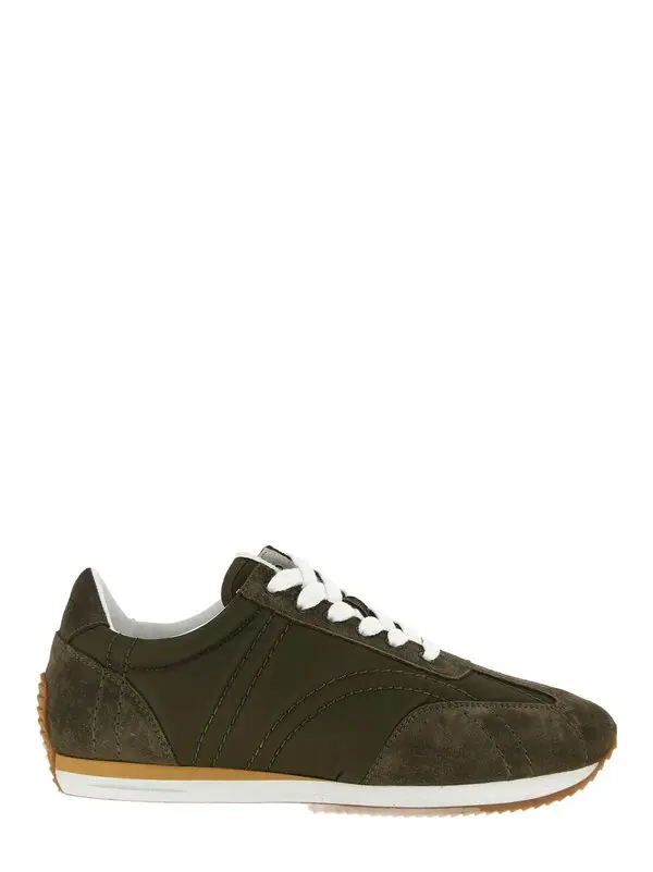 TOTEME Quilted Lace-up Sneakers - Black