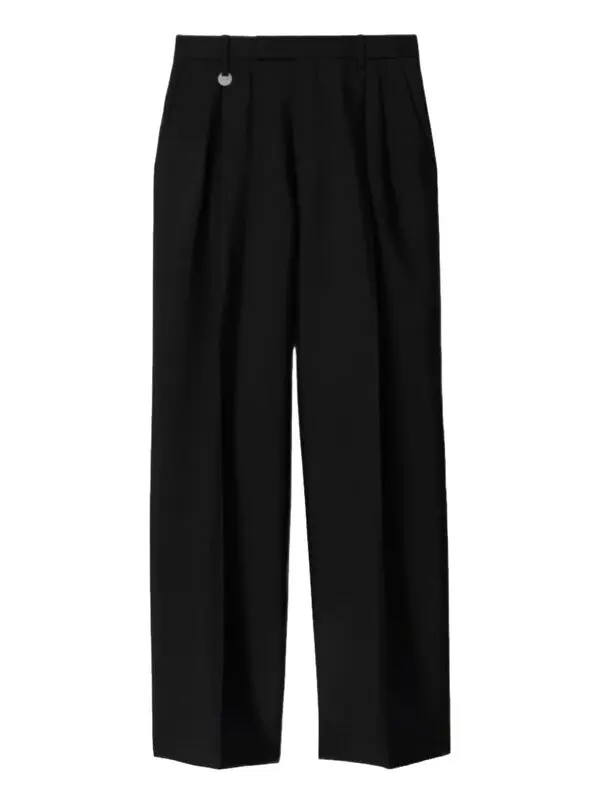 Burberry Tailored Straight-leg Trousers - Black