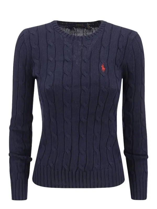 Polo Ralph Lauren Embroidered Crewneck Jumper - No