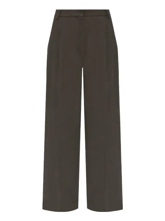 IRO PARIS Tailored Trousers With Belt Loops - Green