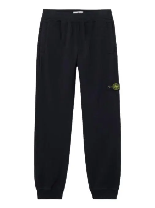 Stone Island Patch Detail Track Pants - Navy Blue
