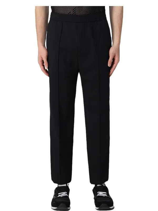 Emporio Armani Logo Casual Pants - Black