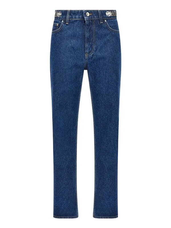 Rabanne Straight Leg Jeans - Blue