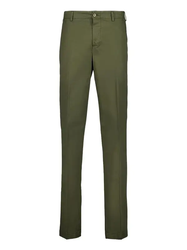 Boglioli Belt Loop Casual Pants - Khaki Green
