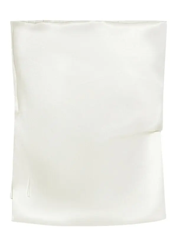 Sportmax Strapless Bustier Top - White