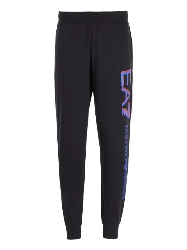 EA7 High Waist Slim Sweatpants - Black