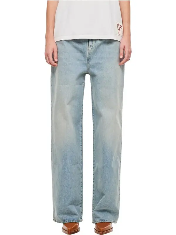 Loulou De Saison Wide Leg Jeans - Gray